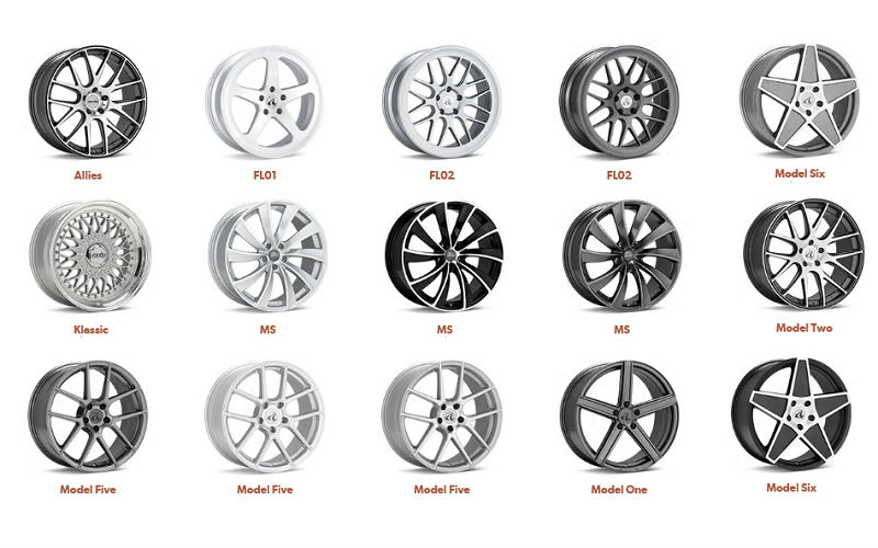 Axis Wheels görs i Kalifornien (säljs via Tirerack) - ABS Wheels